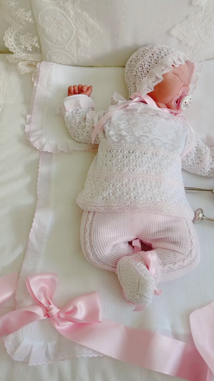 Milan ~ Handmade Rose and white – Love By Pao